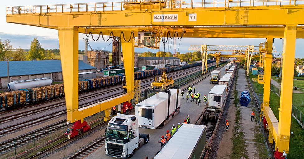 Primer transporte intermodal entre Alemania y Lituania | Transporte XXI