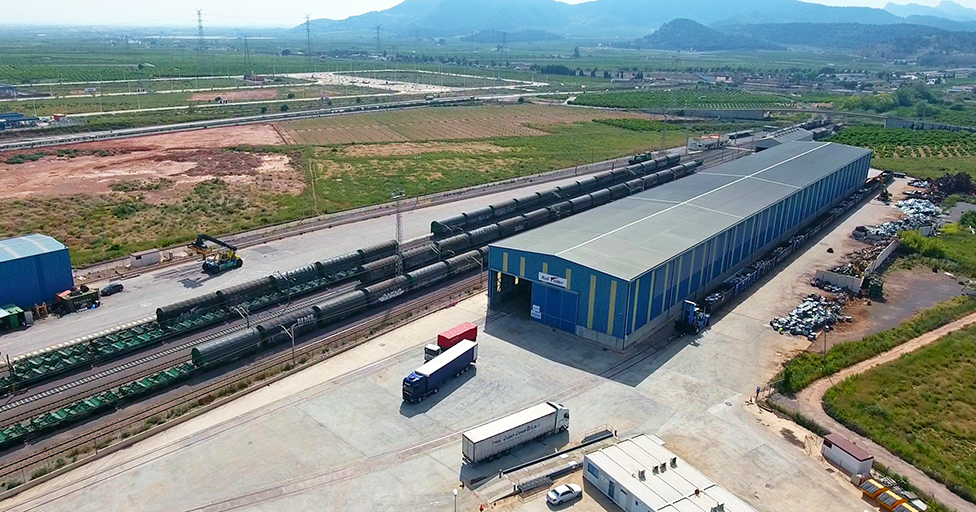 Railsider amplía negocio intermodal con carga paletizada | Transporte XXI