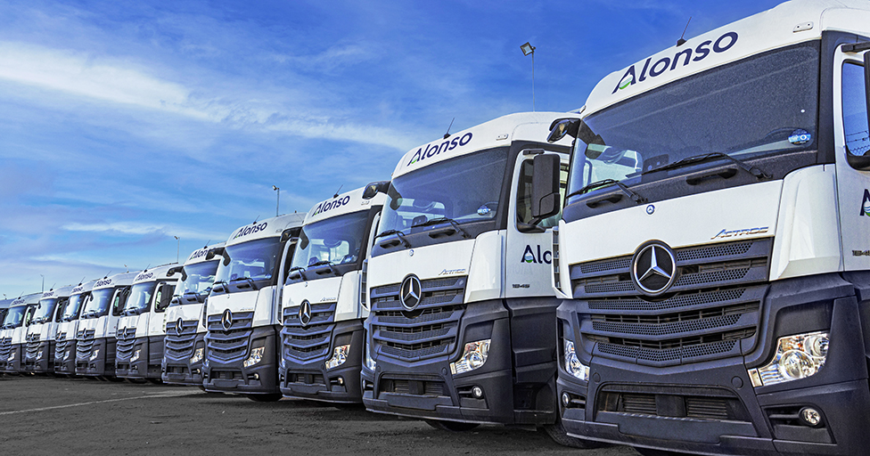 Alonso reduce huella de carbono con flota más eficiente | Transporte XXI