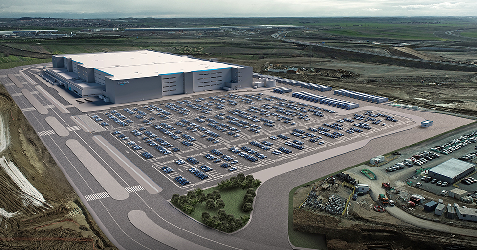 Amazon ultima las obras de su segundo centro en Illescas | Transporte XXI