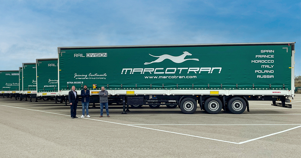 Marcotran crece en flota intermodal | Transporte XXI